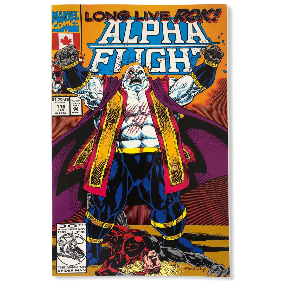 Alpha Flight 116 Published Jan 1993 by Mar vel Comic Book "Extreme ...