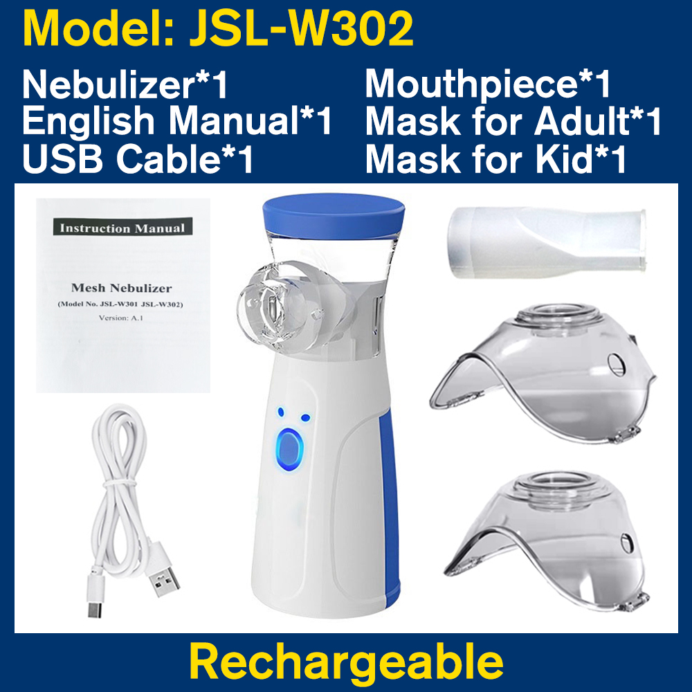 Yunos Rechargeable Nebulizer Portable Nebulizer Machine for Asthma for ...