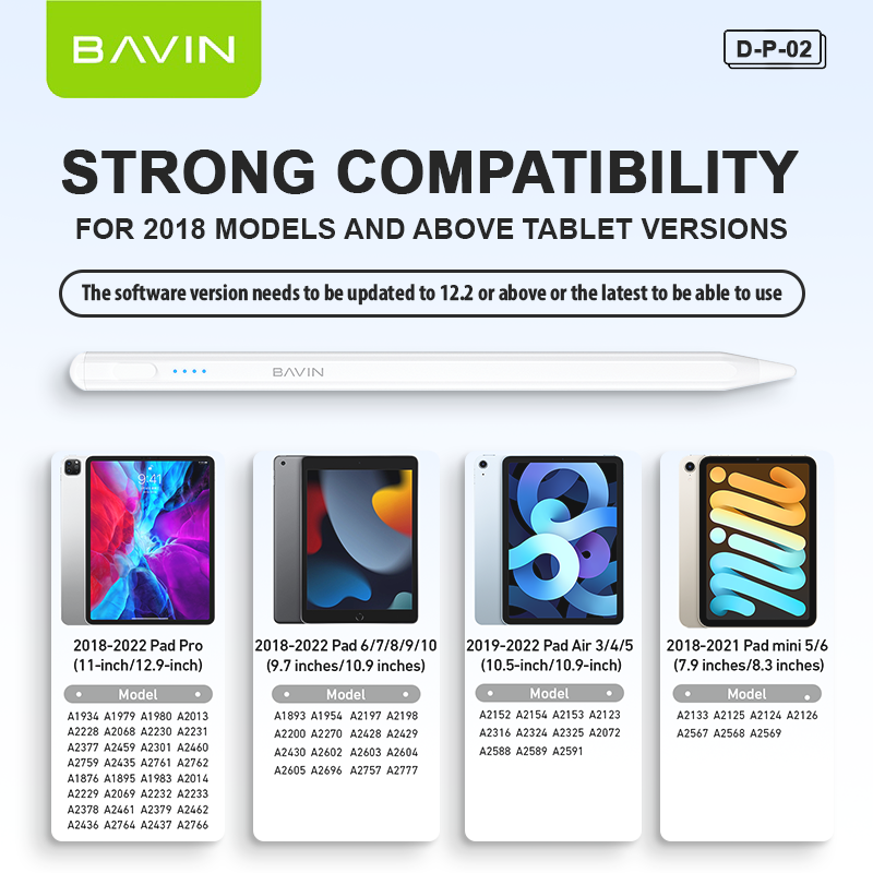 BAVIN DP01 / DP02 Universal Magnetic Stylus Pen Suitable for Any ...