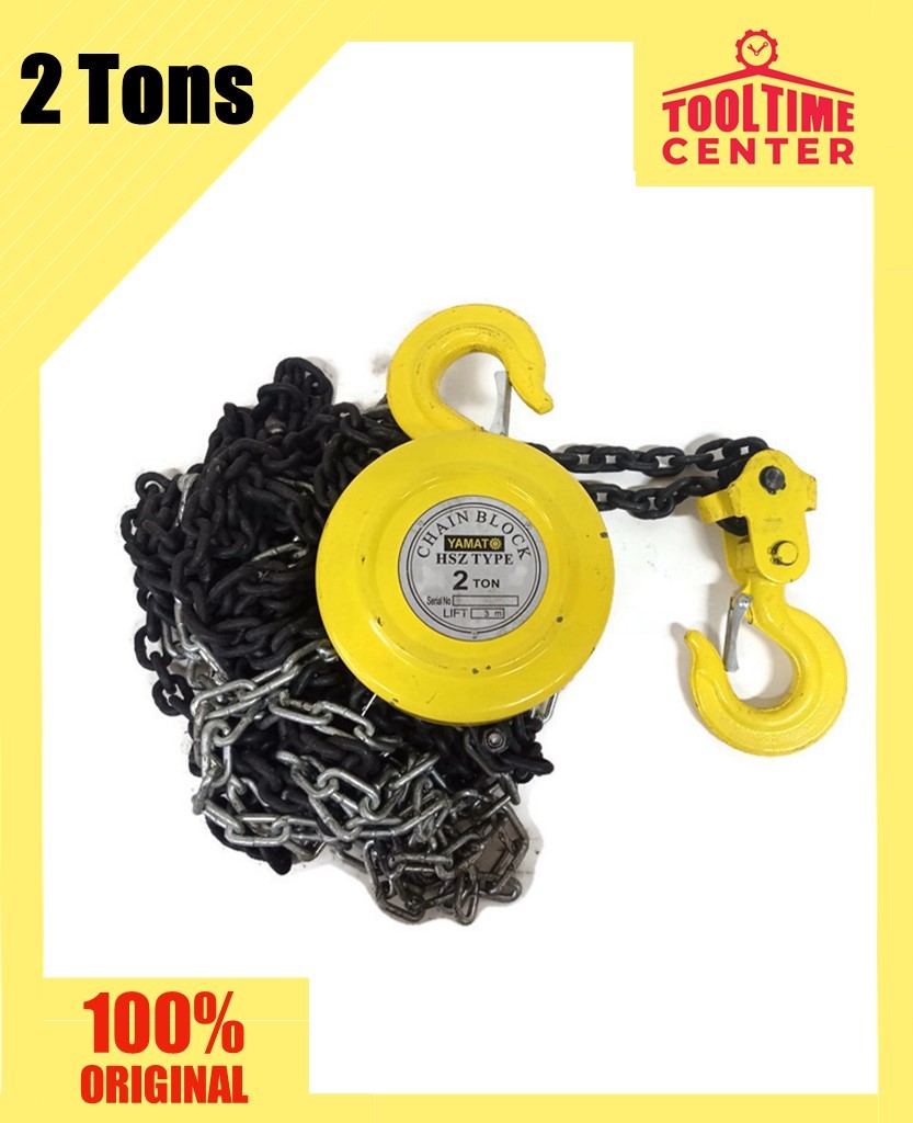Yamato HSZ Series Chain Blocks (1T, 2T, 3T & 5T) | Lazada PH