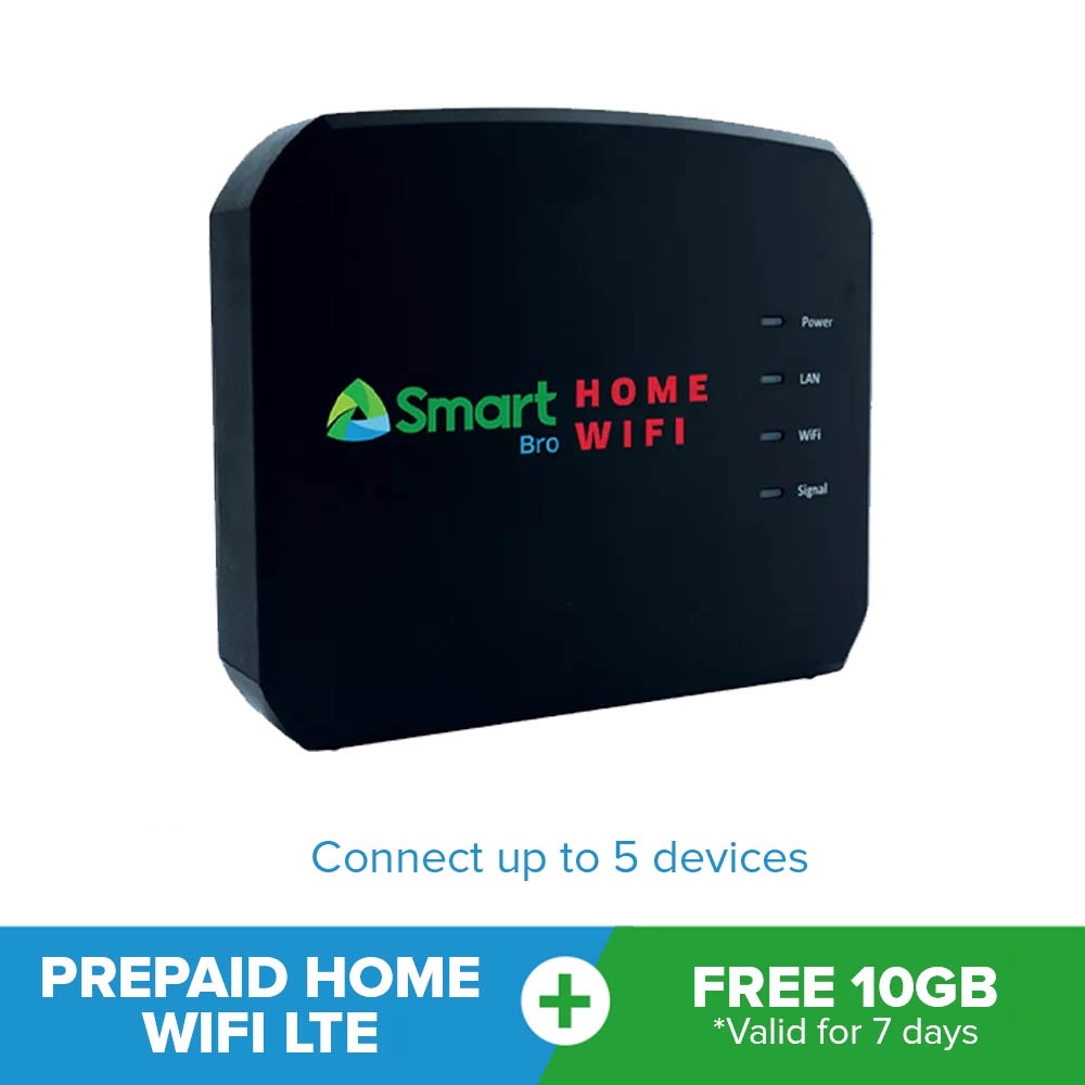 SMART Bro Prepaid Home Wifi LTE (Evoluzn-ID3E) with FREE 10GB | Lazada PH
