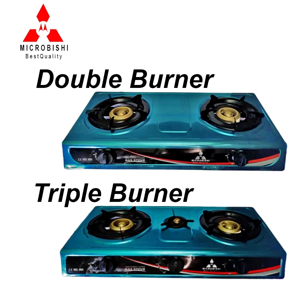 Microbishi Matibay HAPPY HOME MASAYA Heavy Duty Triple burner Double ...
