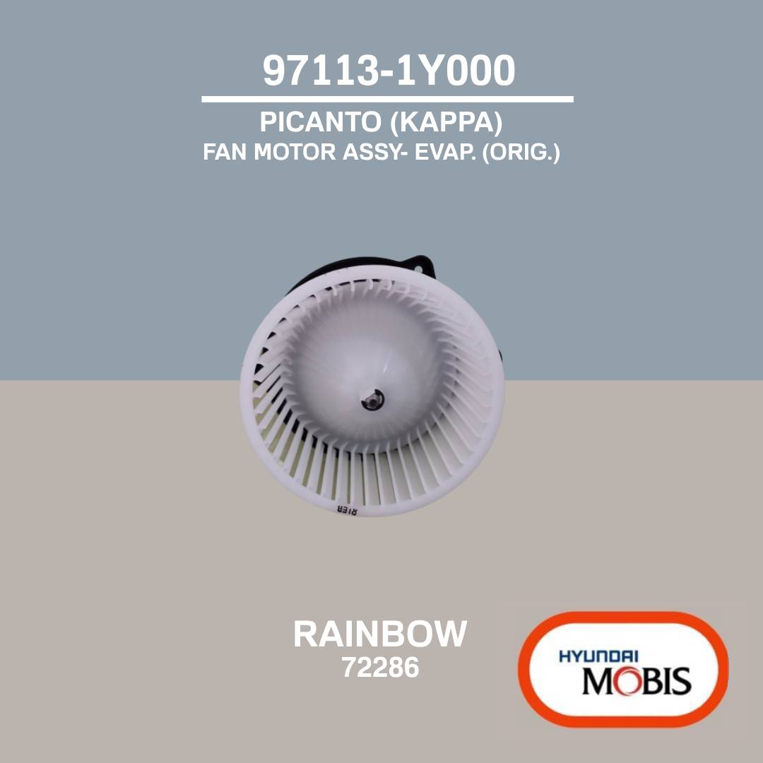FAN MOTOR ASSY- EVAPORATOR for KIA PICANTO (KAPPA) [MOBIS ORIGINAL ...