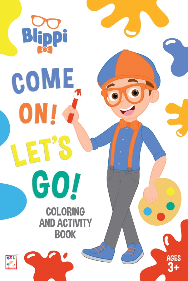 Blippi - Come On! Let's Go! Coloring and Activity Book | Lazada PH