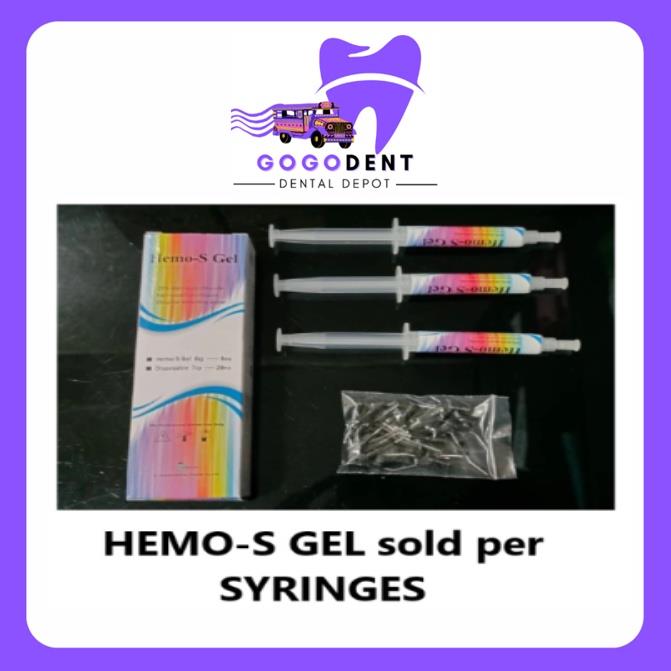 HEMO-S GEL sold per SYRINGES | Lazada PH