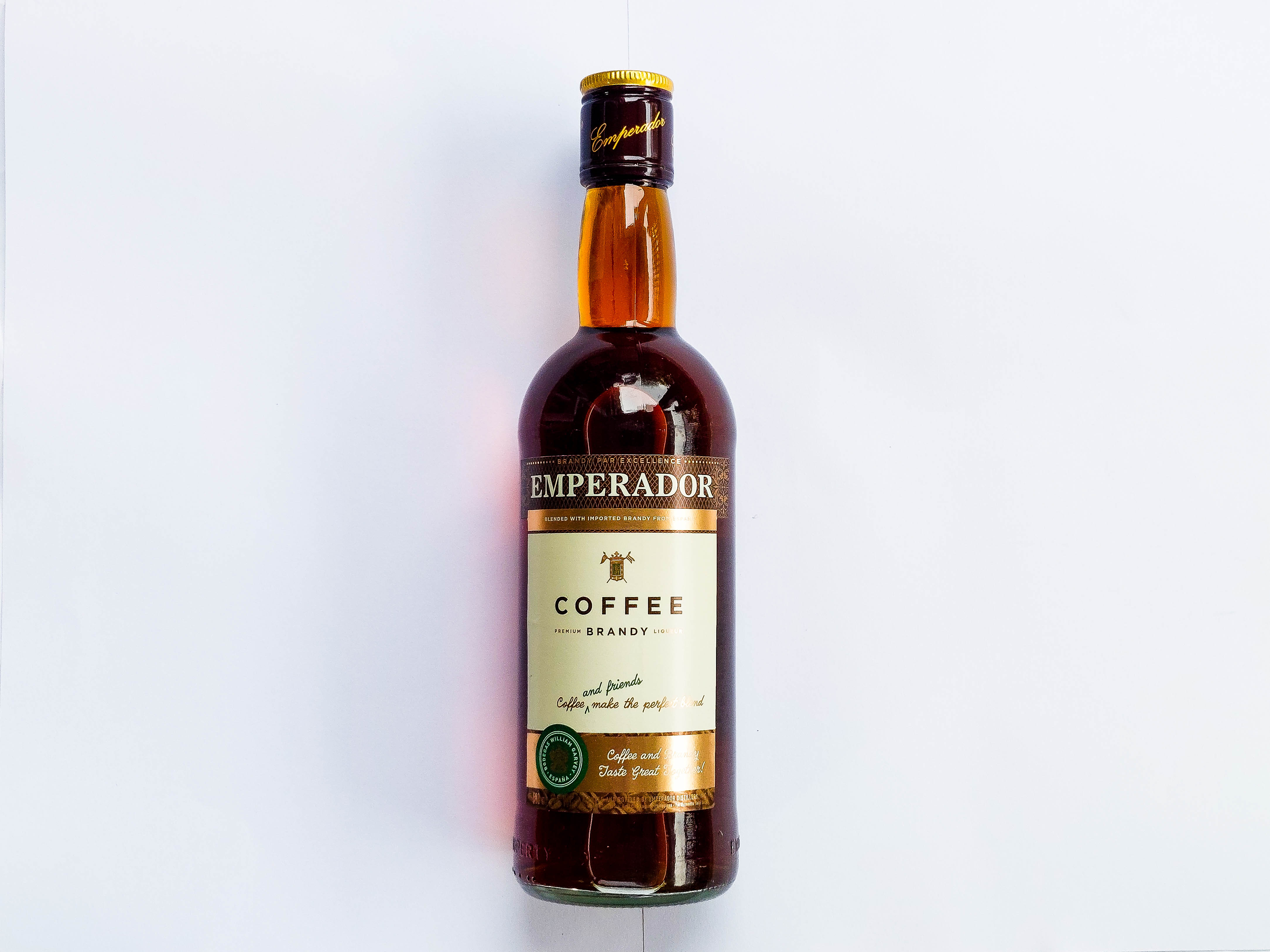 EMPERADOR COFFEE BRANDY PREMIUM LIQUEUR (500 ml / 16.90 Fl. Oz ...
