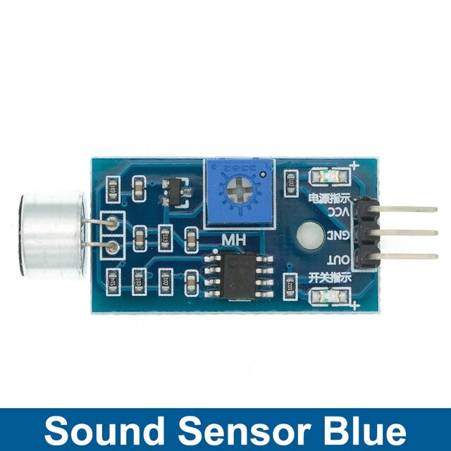 Sound Sensor Module Sound Control Sensor MAX4466 MAX9814 Switch ...