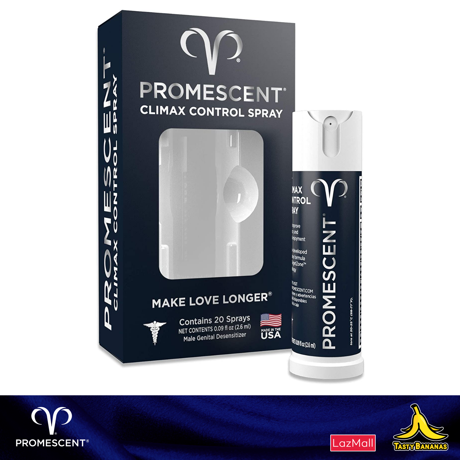 Promescent - Made in the USA - Desensitizing Delay Spray Prolonged ...