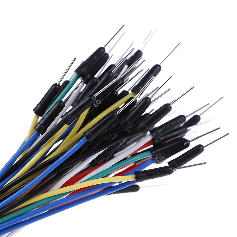 MAITU01 65pcs male to male solderless flexible breadboard jumper cable ...