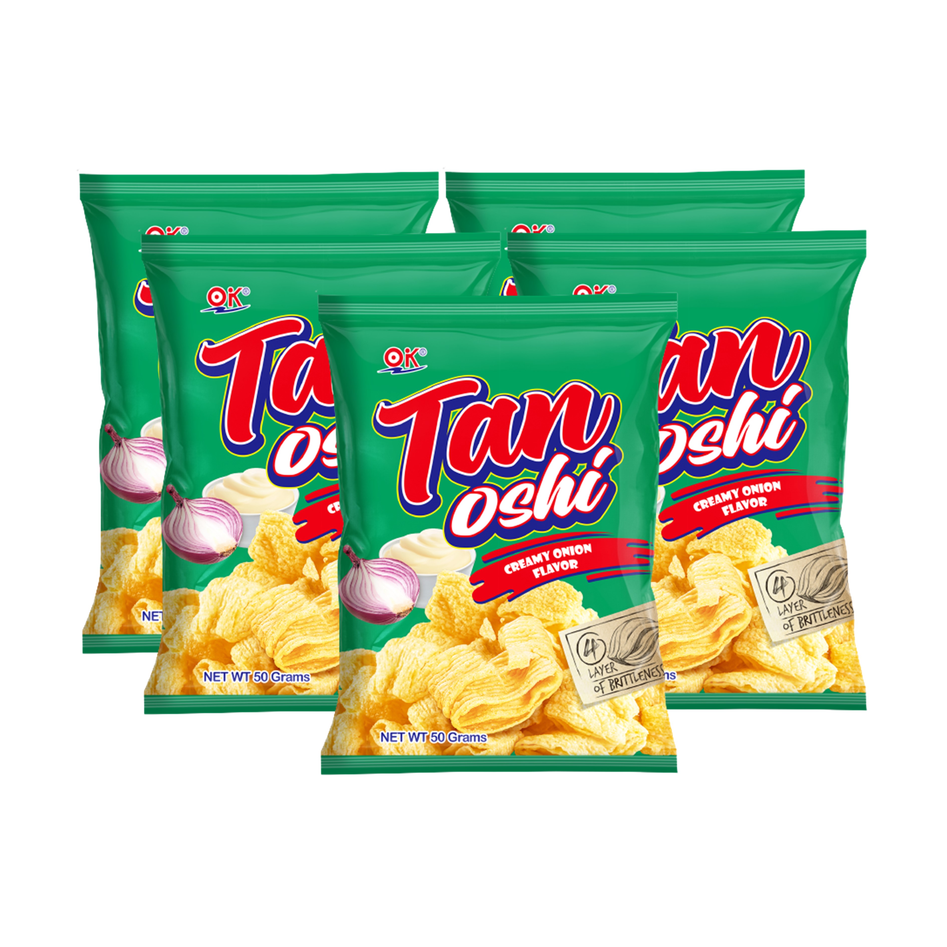 Tanoshi Creamy Onion 50g x 5s | Lazada PH