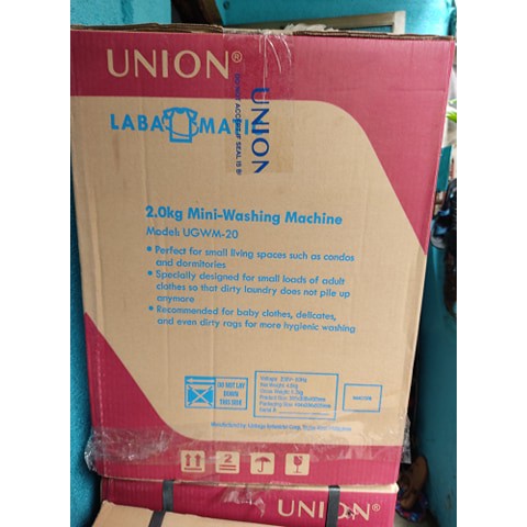 COD Union MINI Washing Machine (Manual) (2kls only) | Lazada PH