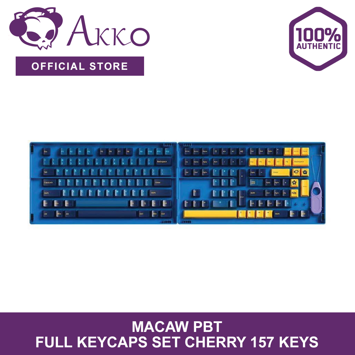 Akko Macaw PBT Full Keycaps Set Cherry 157 Keys | Lazada PH