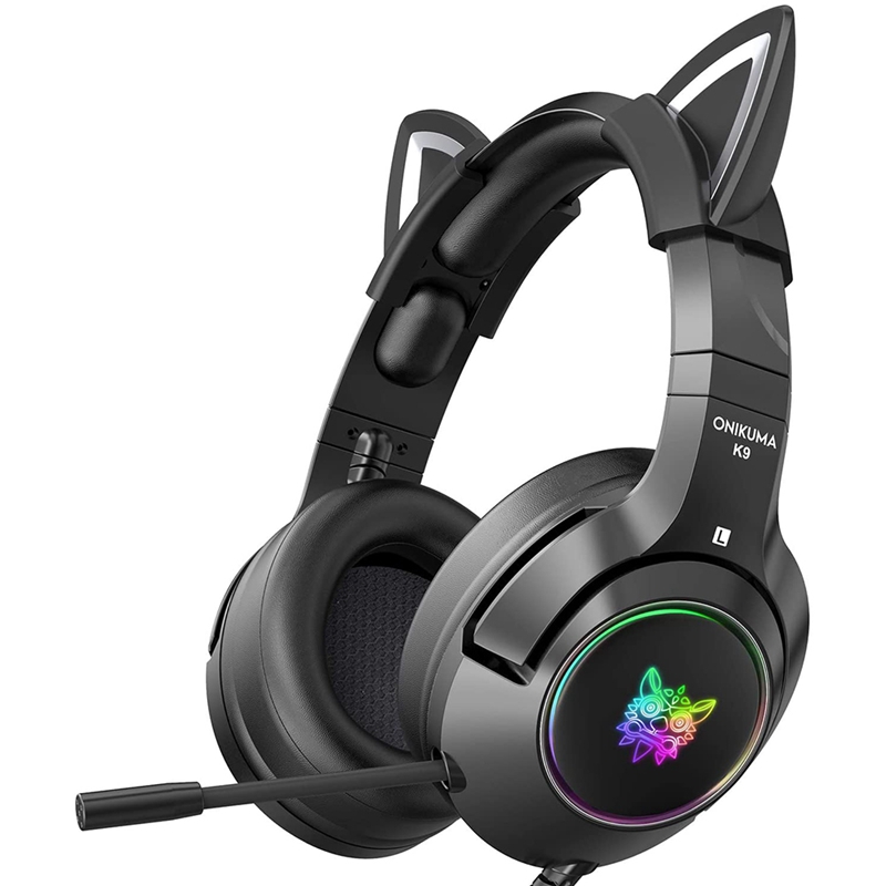 หูฟัง หูฟังเกมมิ่งส์ ONIKUMA Gaming Headset X10 RGB แจ็ค 3.5 (Devil ...