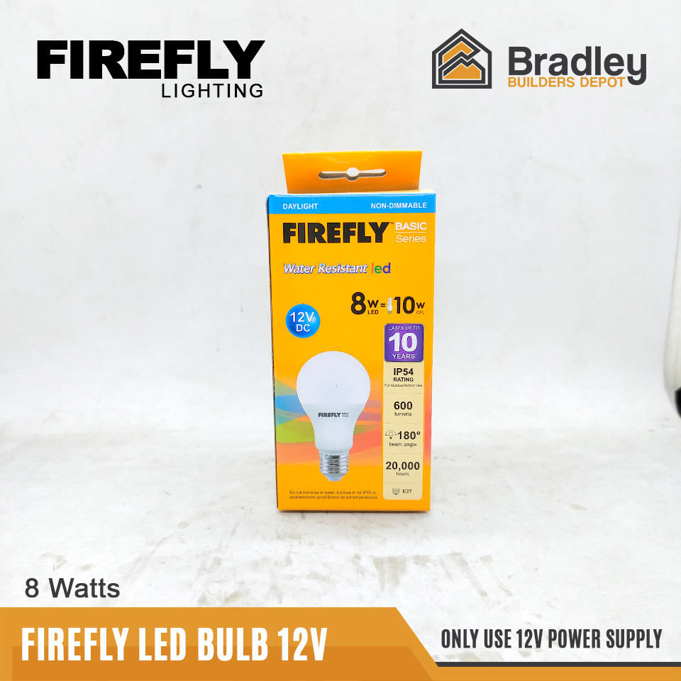 Firefly LED Bulb 12V Daylight (4W,,8W,12W) | Lazada PH