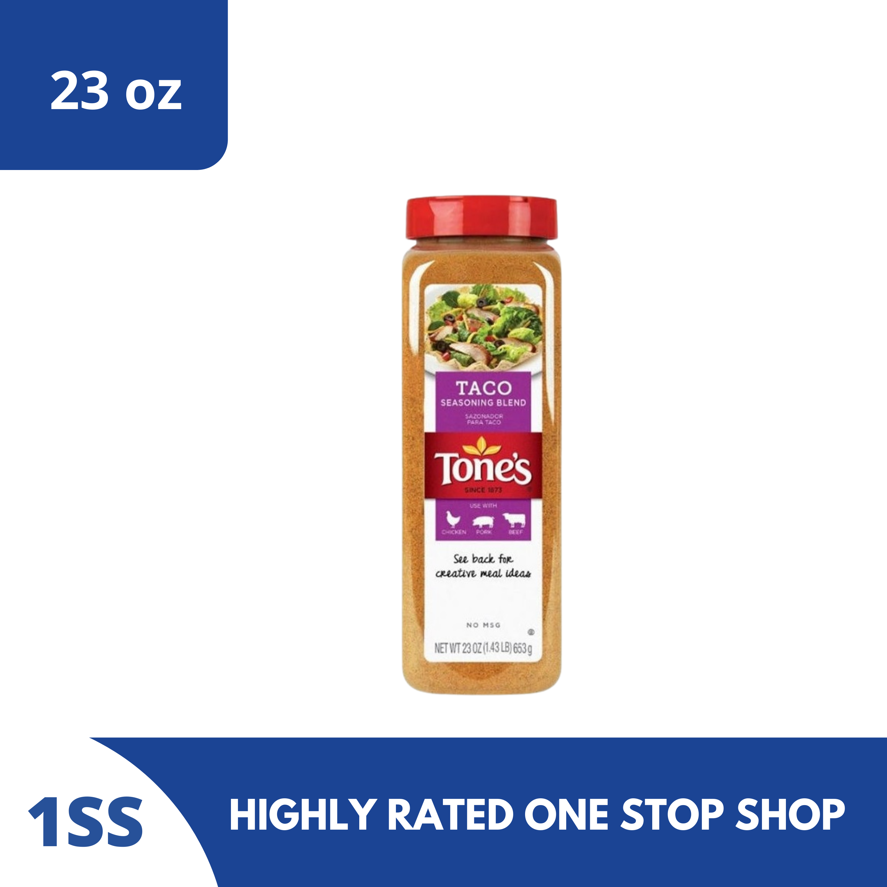 Tones Taco Seasoning, 23 oz | Lazada PH