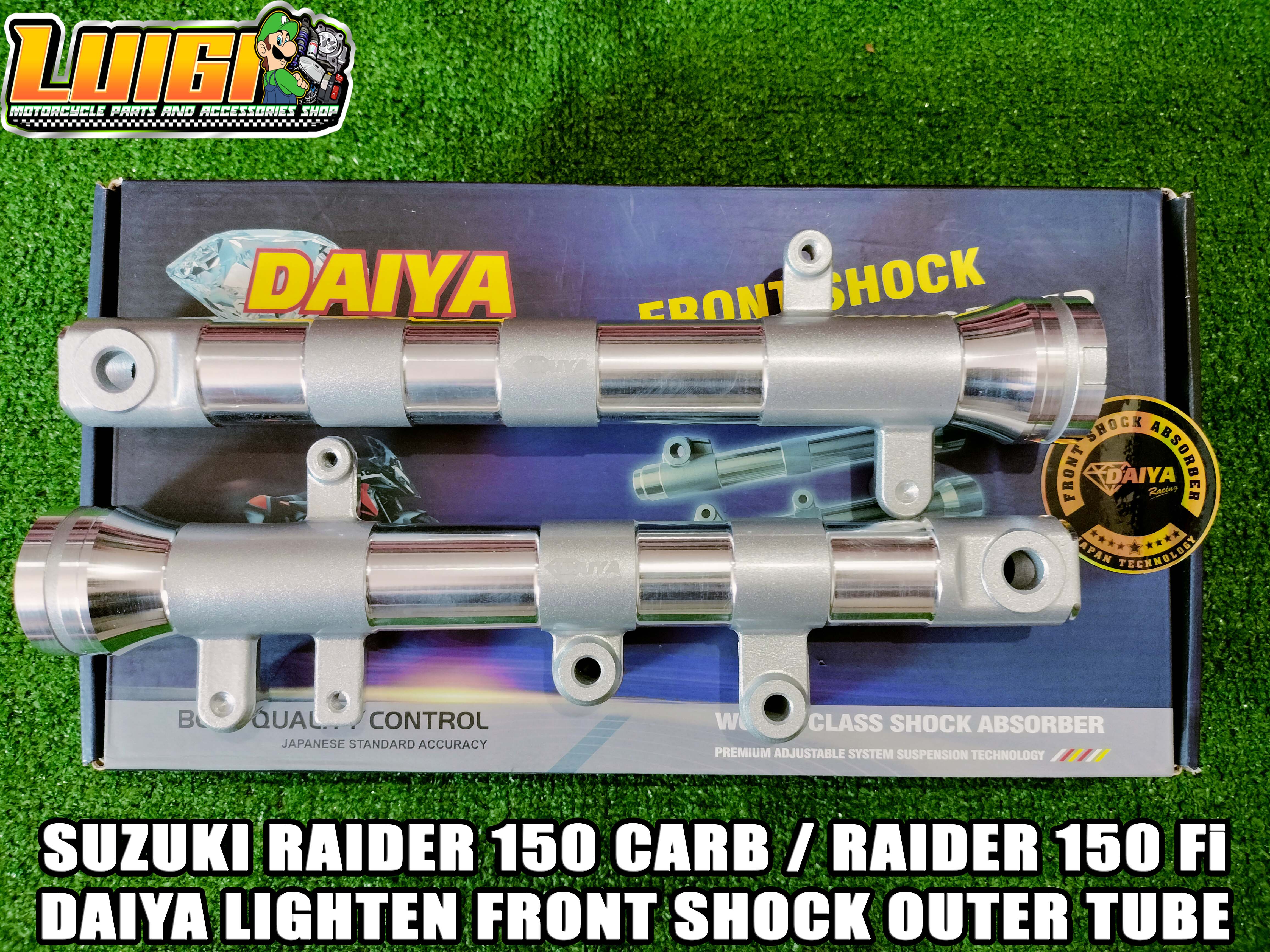 DAIYA SUZUKI RAIDER 150 CARB / RAIDER 150 F.I LIGHTEN FRONT SHOCK OUTER ...