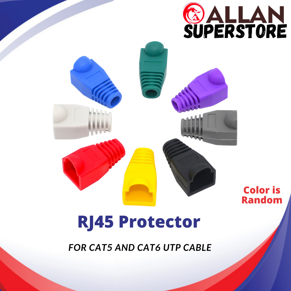 Allan Superstore 5PCS /10PCS RJ45 Protector / Rj45 Rubber Boots / For ...