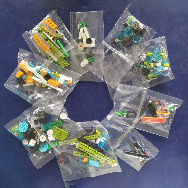 276Pcsset MOC Building Blocks Bricks High-Tech Beams Gears Axle and ...