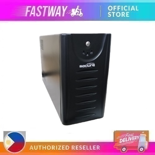 SECURE UPS 3000VA 6-SOCKETS UNINTERRUPTIBLE POWER SUPPLY W/ AVR | Lazada PH