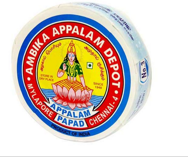 Imported Ambika Appalam Papad (Cracker) 225 Grams - from India | Lazada PH