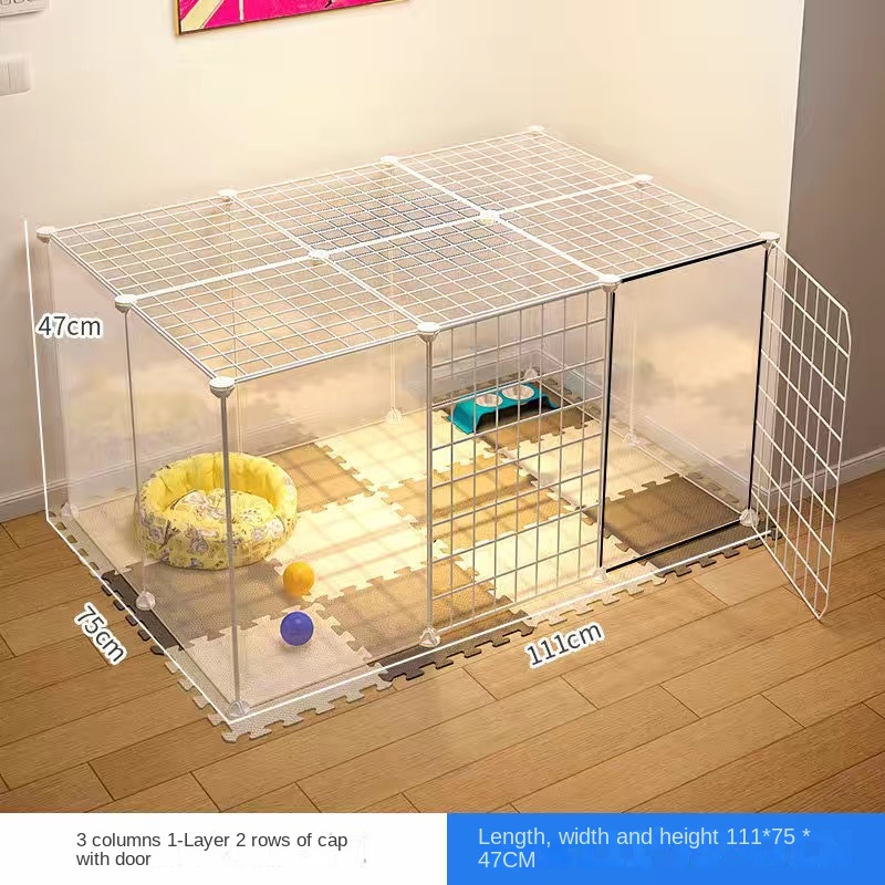 Cat fence cat cage household pet fence indoor transparent cat isolation ...