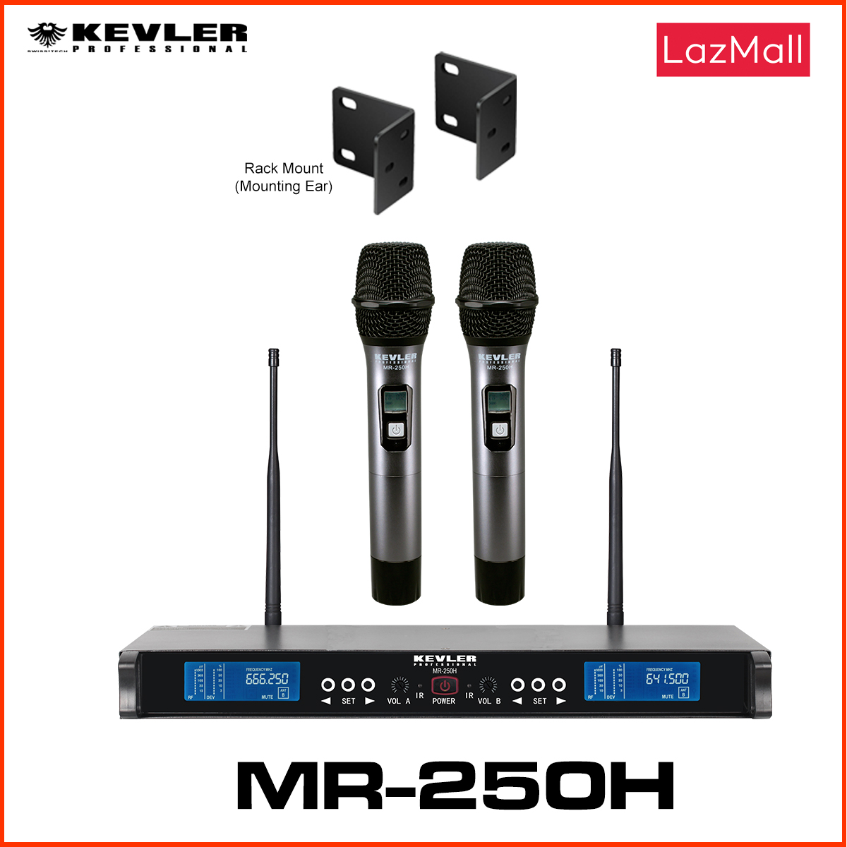 Kevler Professional MR-250H Wireless Microphone | Lazada PH