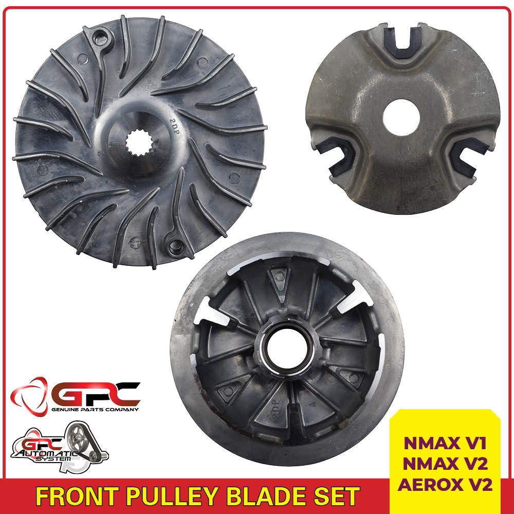 Yamaha NMAX 155 V.1&2, Aerox 155 V. 2 GPC CVT Front Pulley Blade Set ...