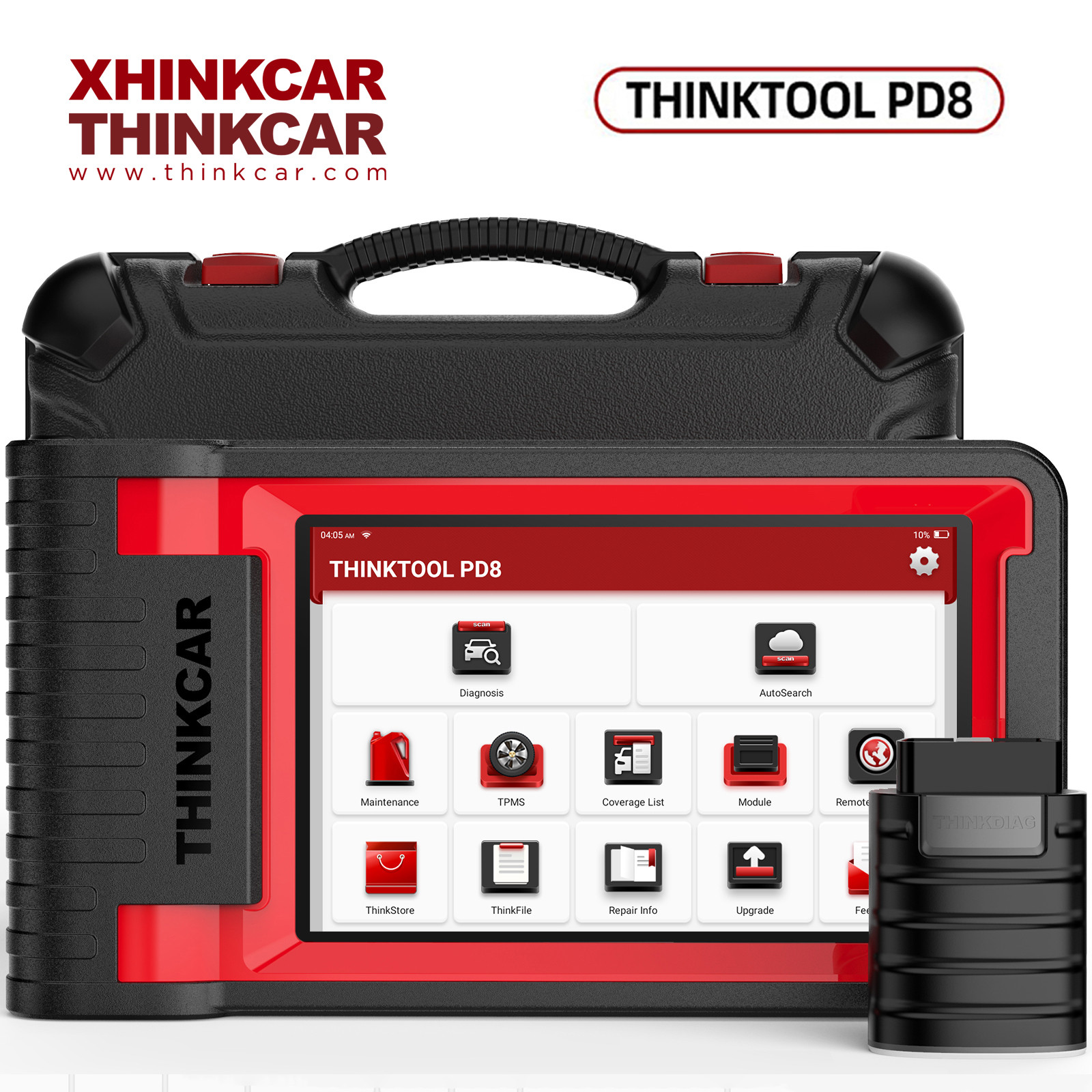 TINKCAR ThinkTool PD8 obd2 scanner full system 2023 Diagnostic Tool 34 ...