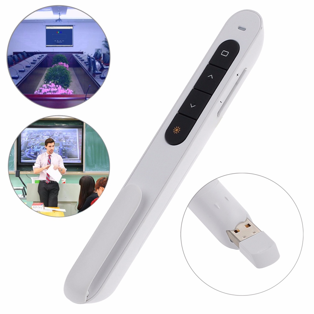 【Ready Stock 5 Models】TKK USB 2.4GHz Wireless PPT PowerPoint Presenter ...