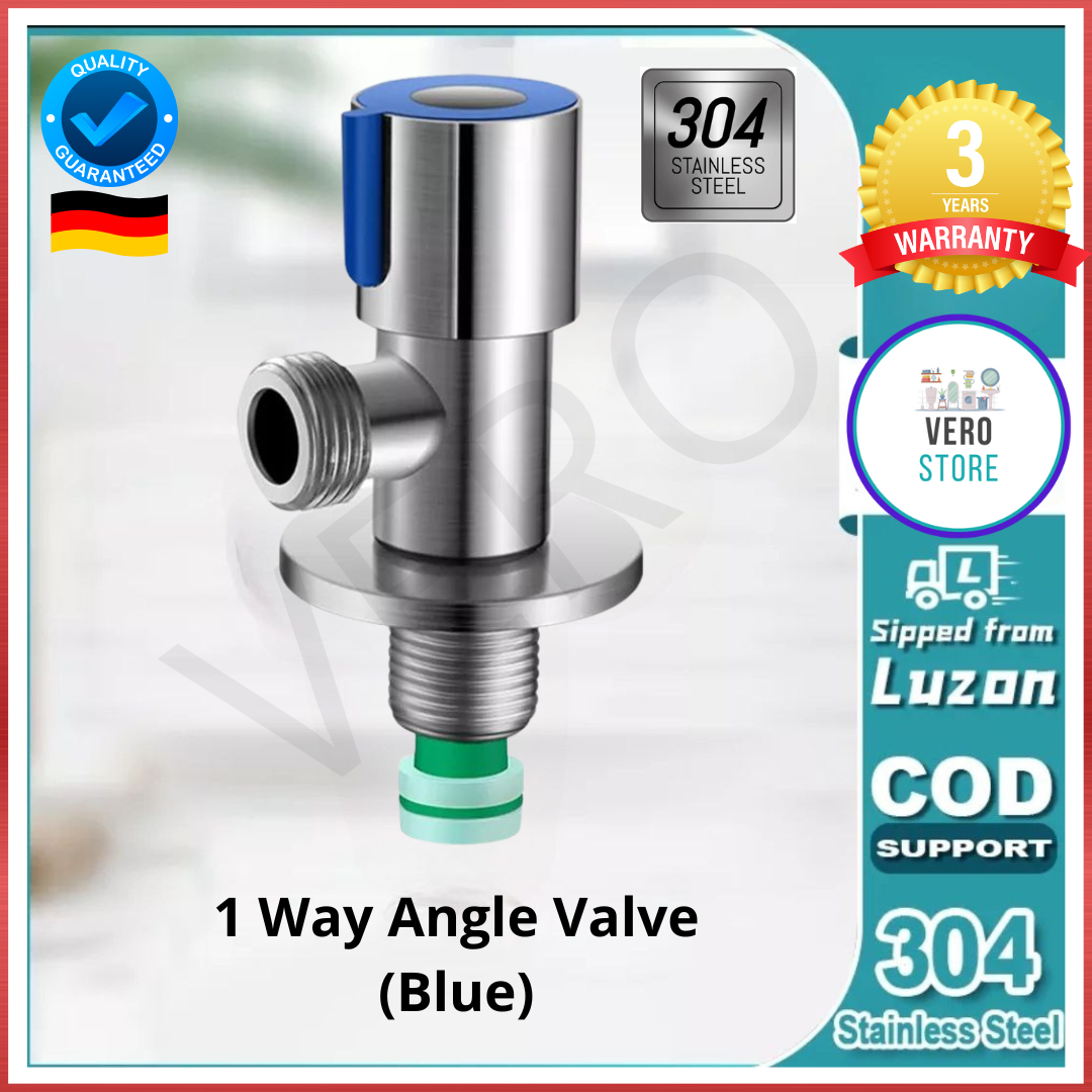 Best Seller One Way Angle Valve Matte Black 304 Stainless Steel SUS 304 ...