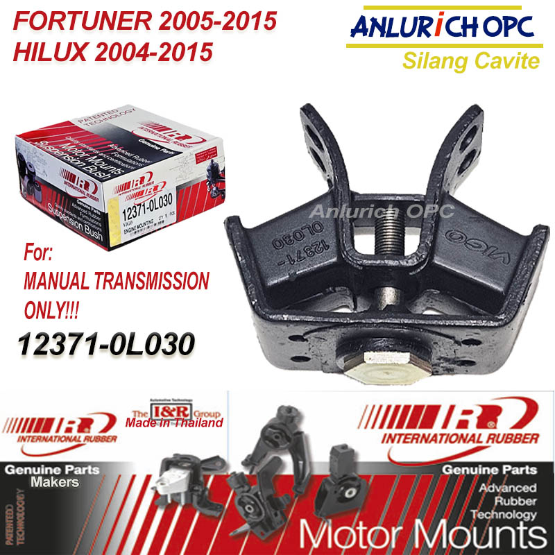 Transmission Mounting Transmission Support Toyota Fortuner Hilux 1KD ...