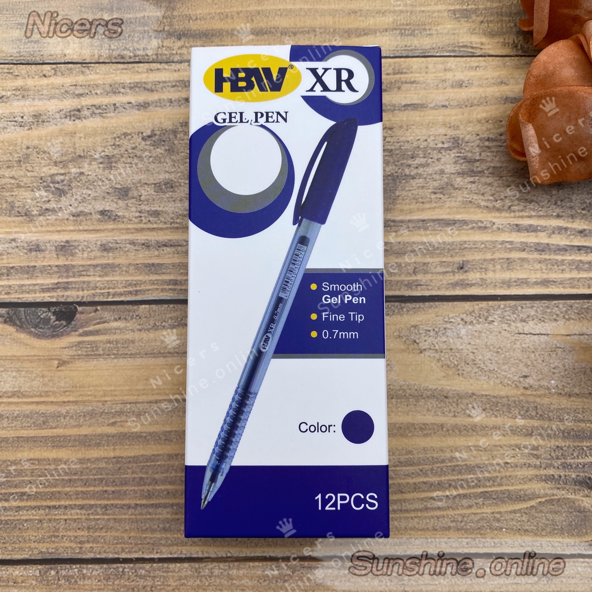 12pcs Original HBW XR gel pen 0.7mm sign pen Fine Tip gel pen gel ink ...