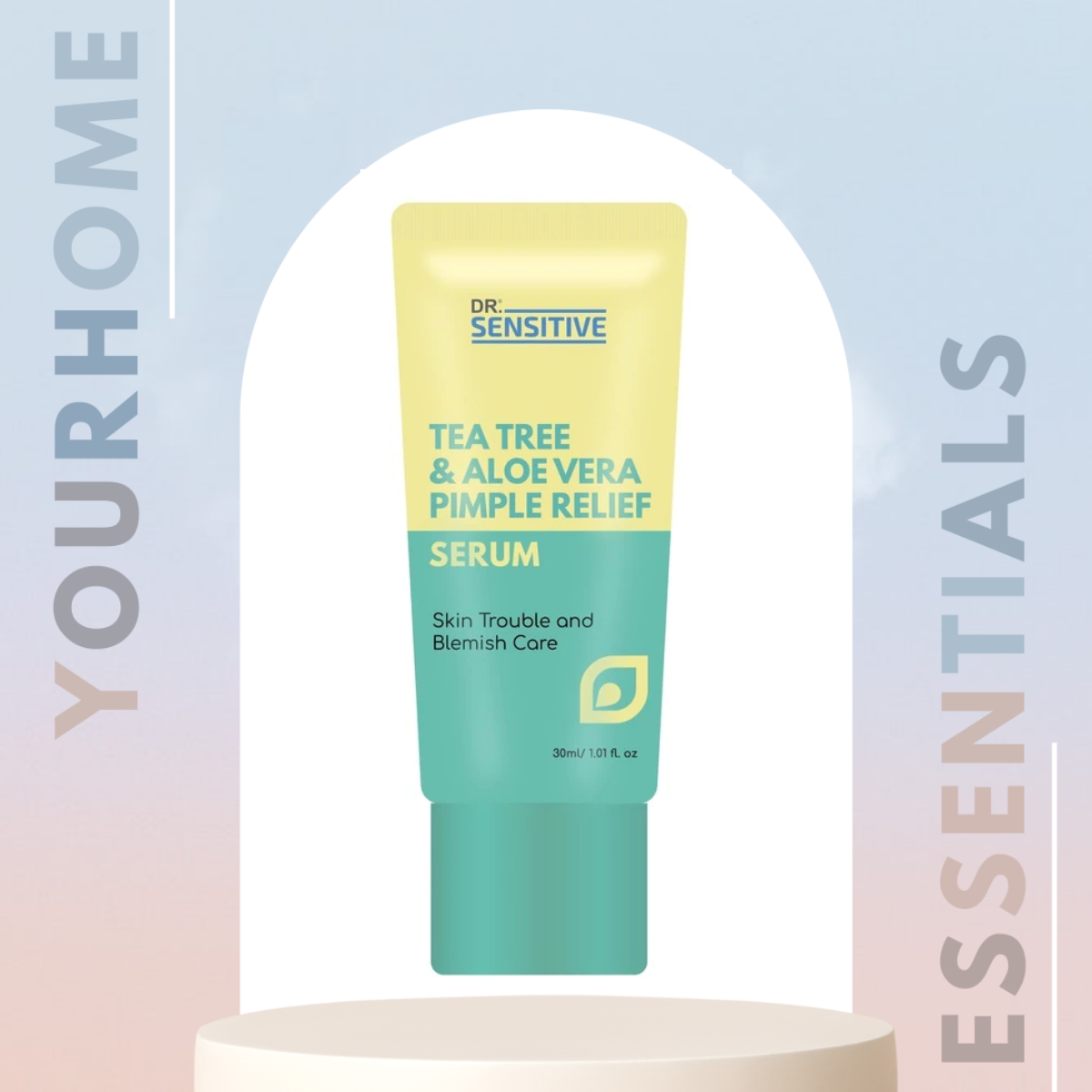 DR SENSITIVE Tea Tree & Aloe Vera Pimple Relief Serum 30ml | Lazada PH
