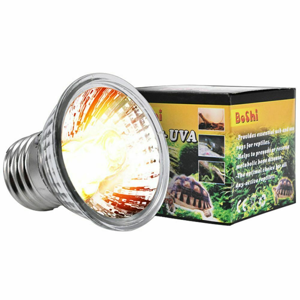 YESMILE 1/3Pcs Full Spectrum Sunbathe Pet Reptile UVA+UVB Light Heater ...