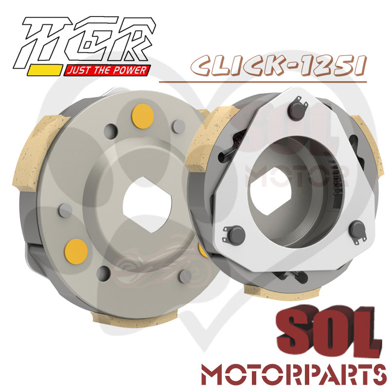 {Motorycle} TTGR Clutch Lining / Clutch Shoe CLICK 125i / CLICK 150i ...