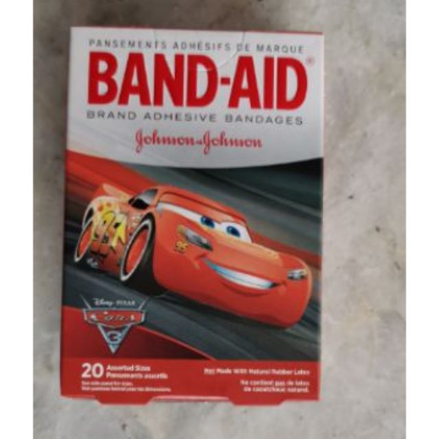 20 pieces Disney Cars Band-Aid Adhesive Bandages for kids | Lazada PH