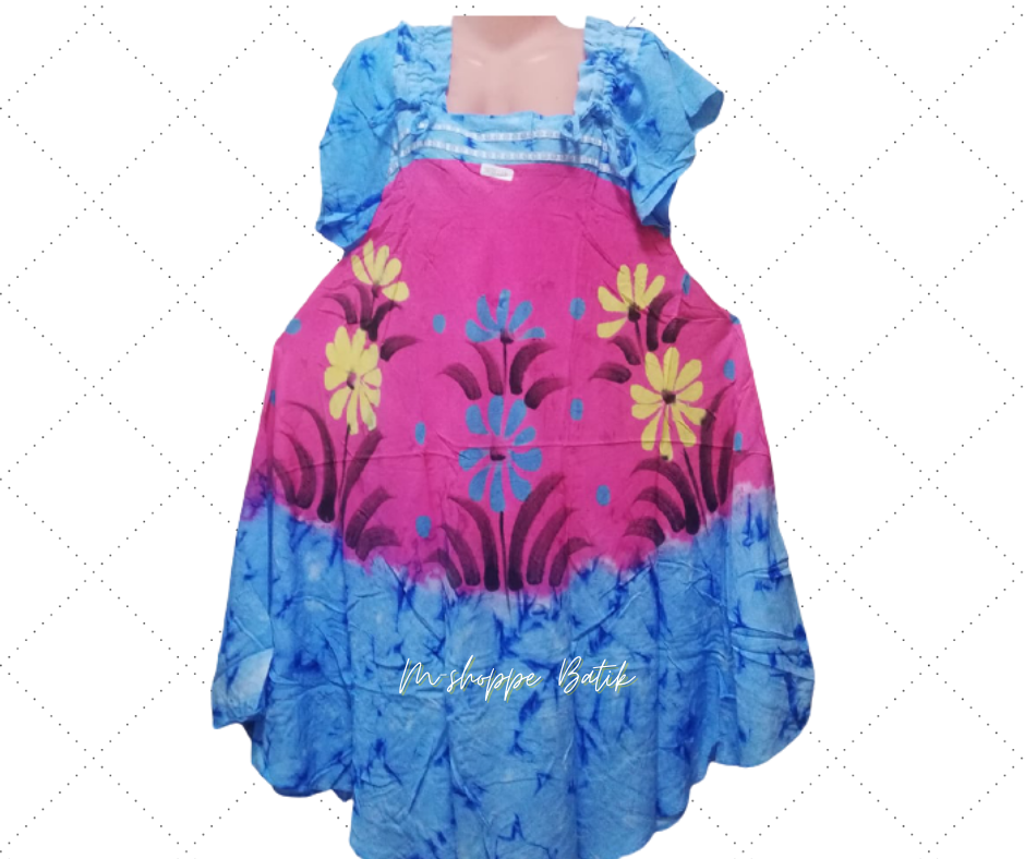 XL- 2XL Batik w/ Shoulder String Pangbahay Daster for Women | Lazada PH