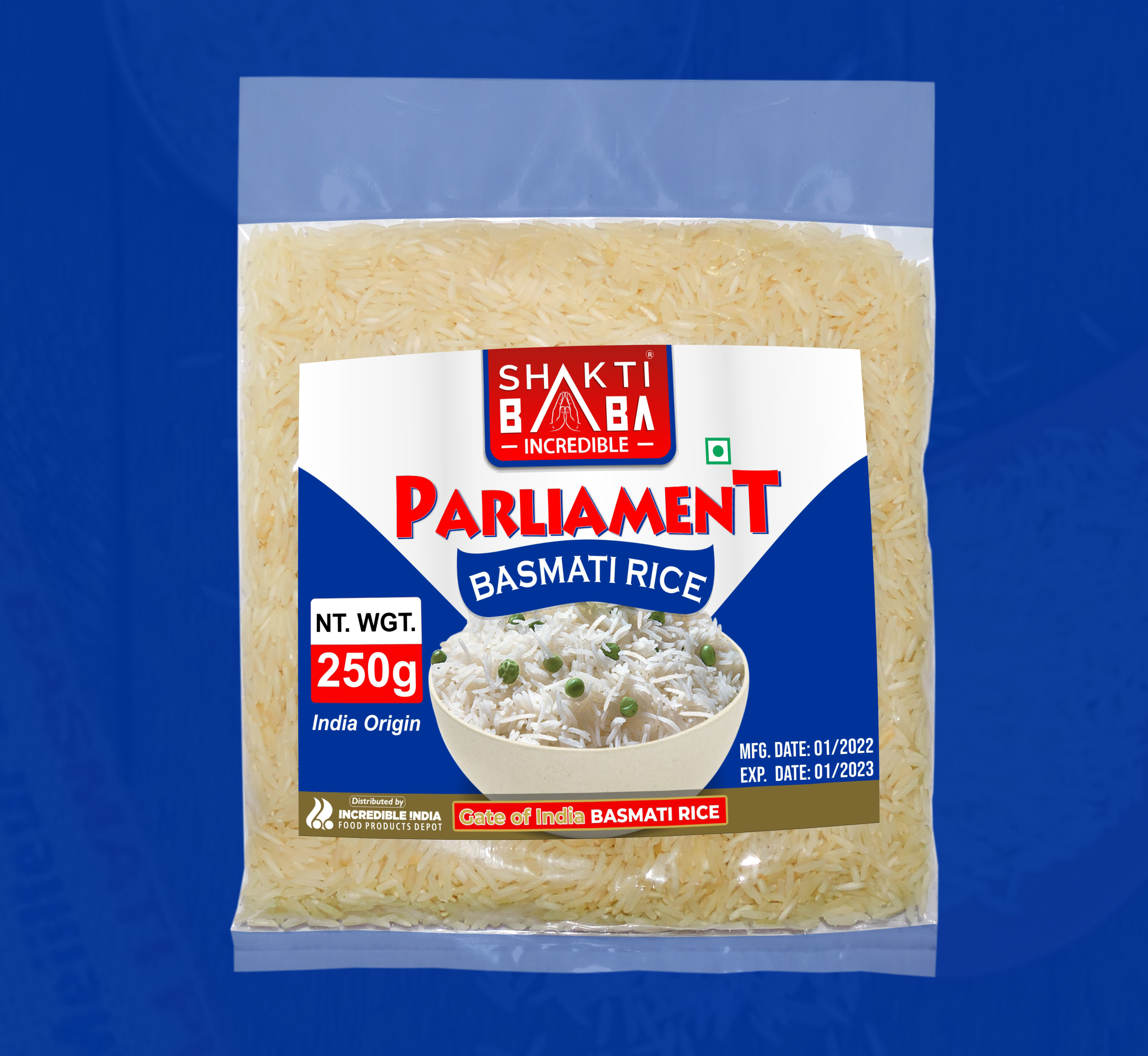 GATE OF INDIA Genuine PARLIAMENT BASMATI LONG GRAIN RICE(No Mixed Grain ...