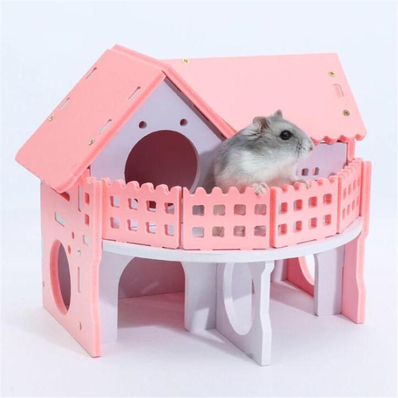 Small Pet Castle Double Deck 2 layer playing sleeping house | Lazada PH