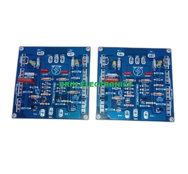 1 PAIR MOSFET 3RU SIZE CLASS-H STEP DRIVER PCB KIT 120-60-0-60-120VAC ...