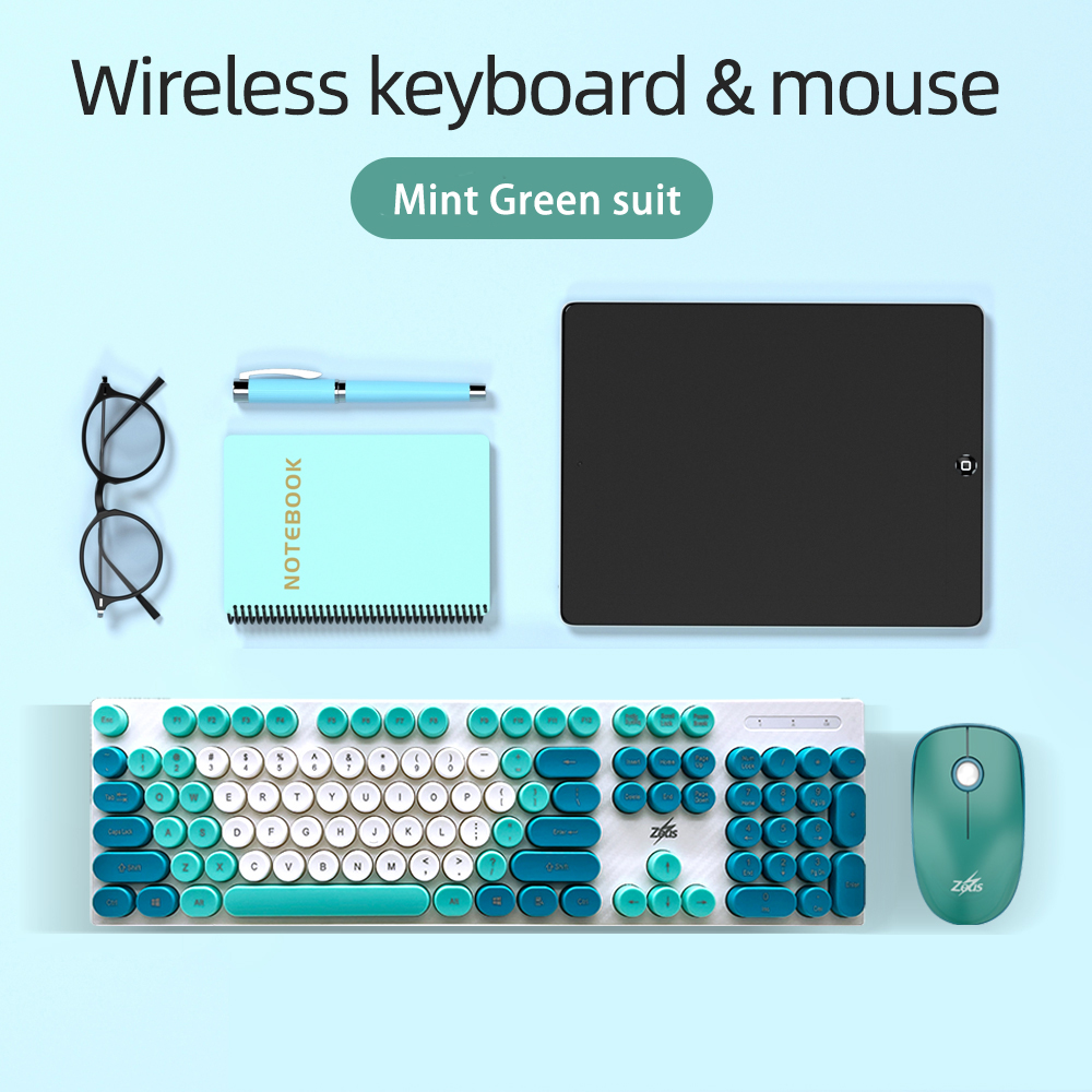 Zeus K-200 Slim 2.4GHz Wireless Keyboard And Mouse Set With USB ...
