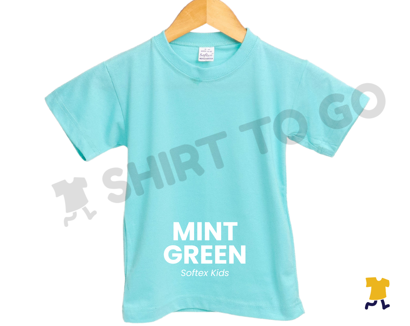 KIDS SIZE Plain TSHIRT Softex SHADES OF GREEN | Lazada PH