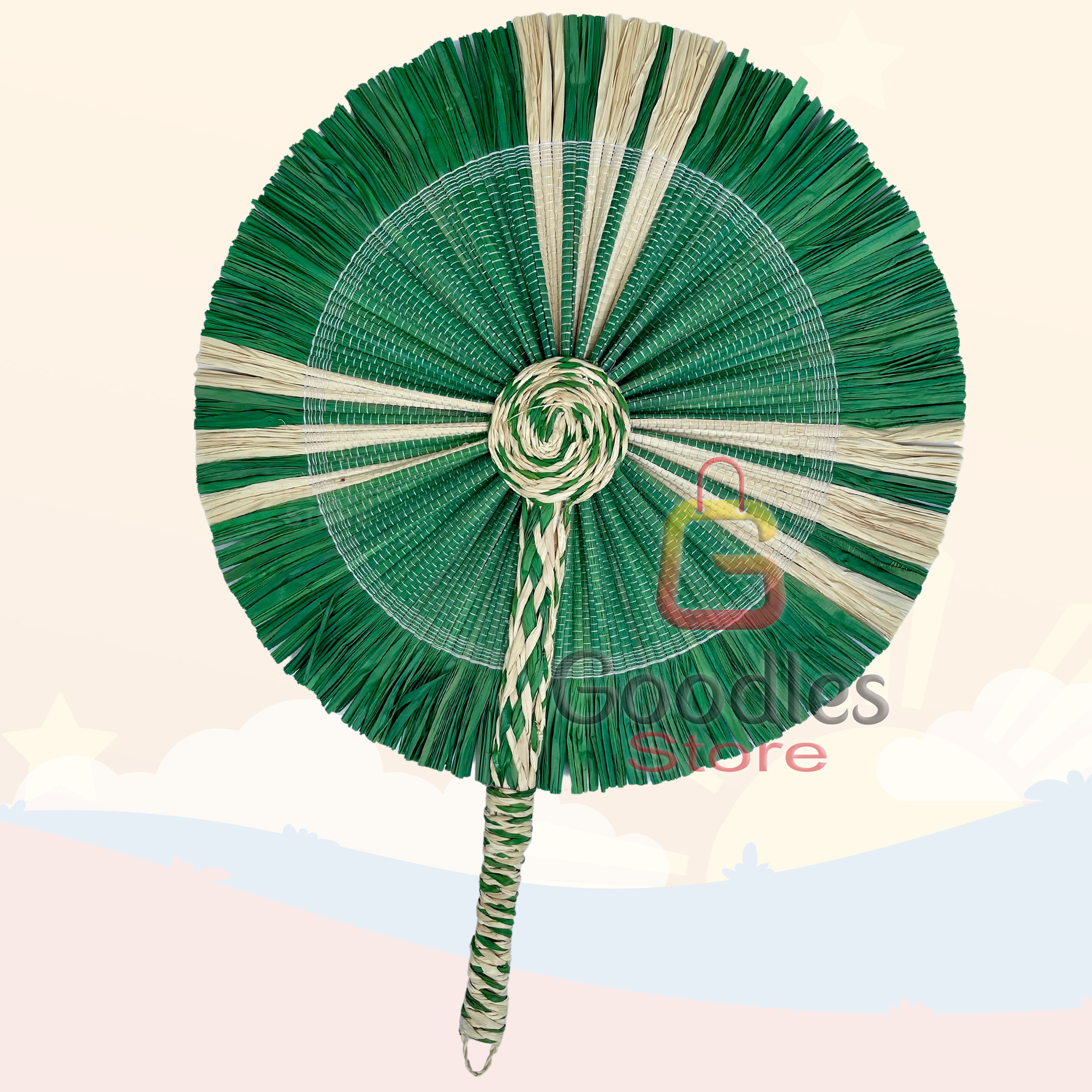 Raffia Fan Souvenir & Giveaways Philippine Native Abanico Pamaypay ...
