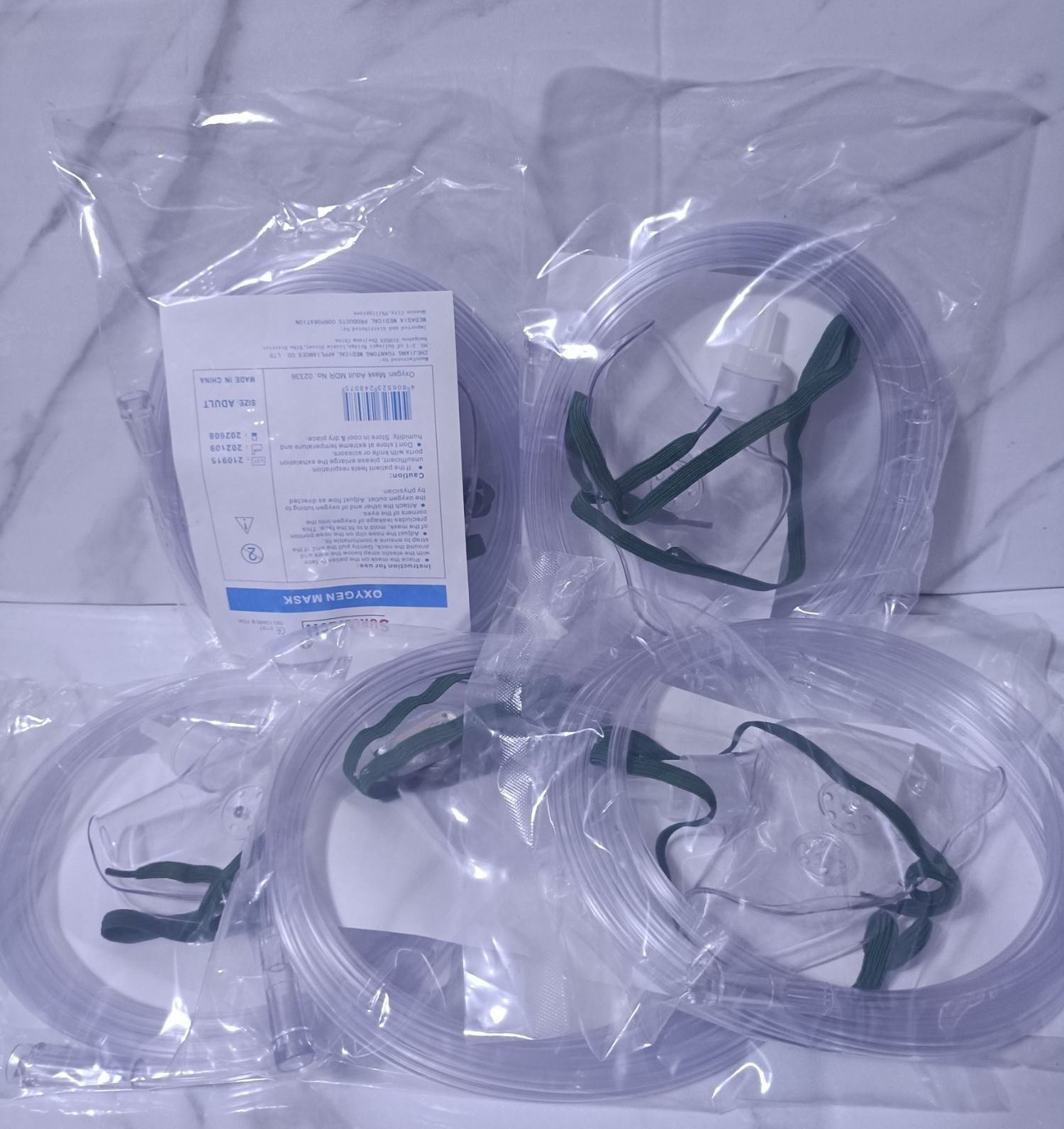 5Pcs Surgitech Oxygen Mask Adult | Lazada PH