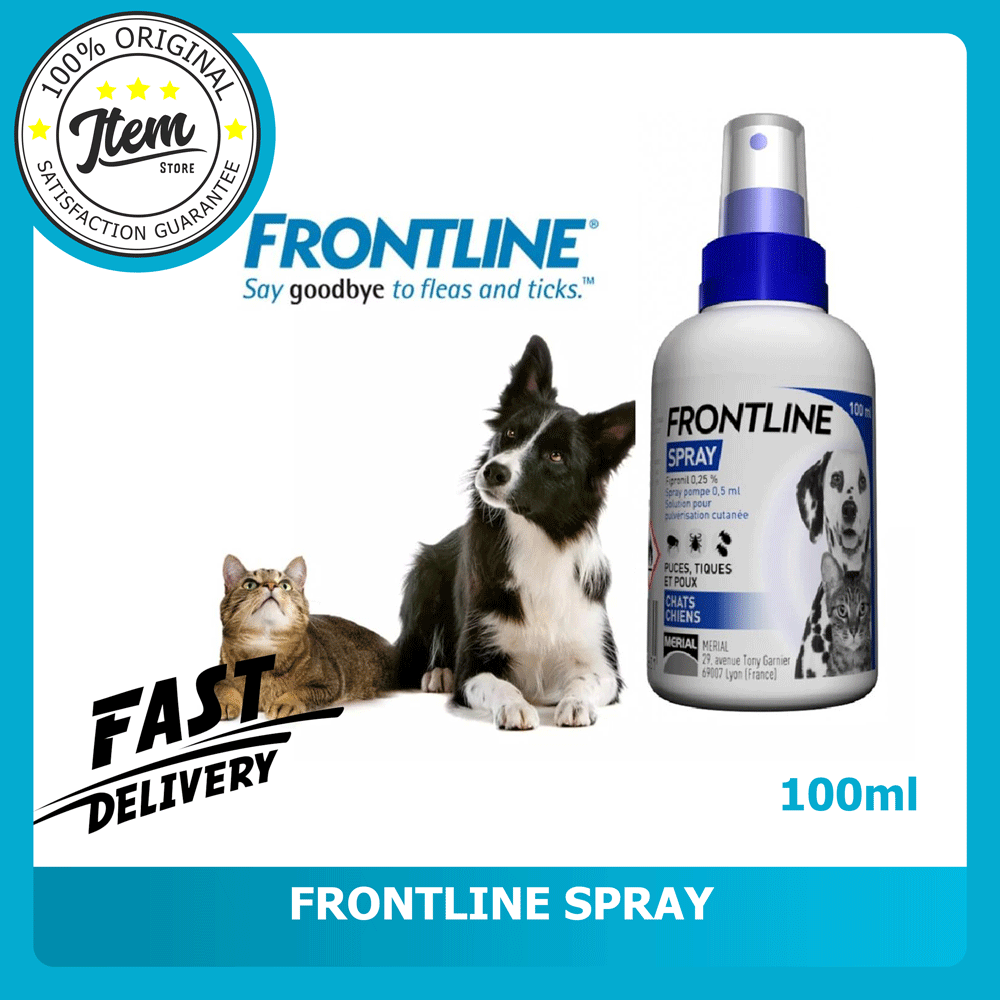 FRONTLINE SPRAY FIPRONIL FOR DOGS 100ML | Lazada PH