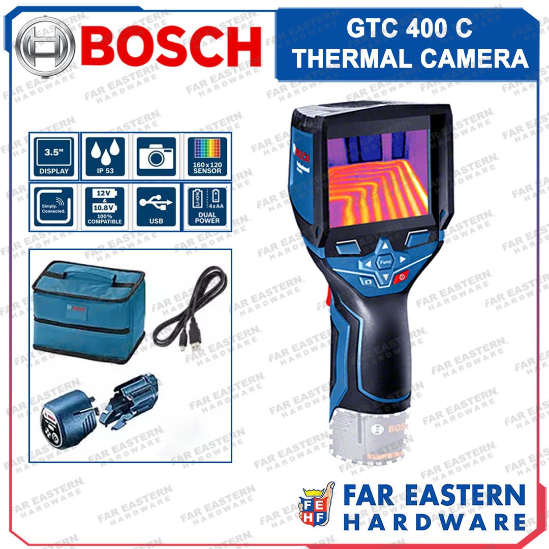 BOSCH GTC 400C Thermal Imaging Scanner / Thermo Camera RBMT | Lazada PH