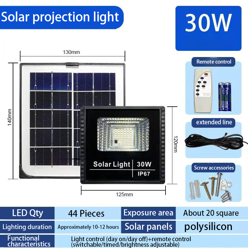 BOSCA Heavy Duty Solar Light 5 Year Warranty LED Flood Light IP67 500W ...
