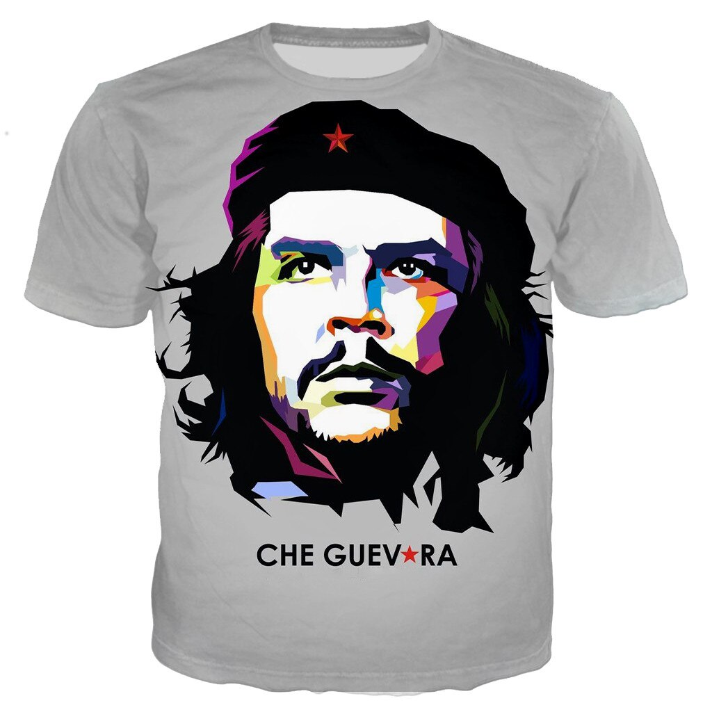 Che Guevara T Shirts Men/women New Fashion Cool 3D Che Guevara Printed ...