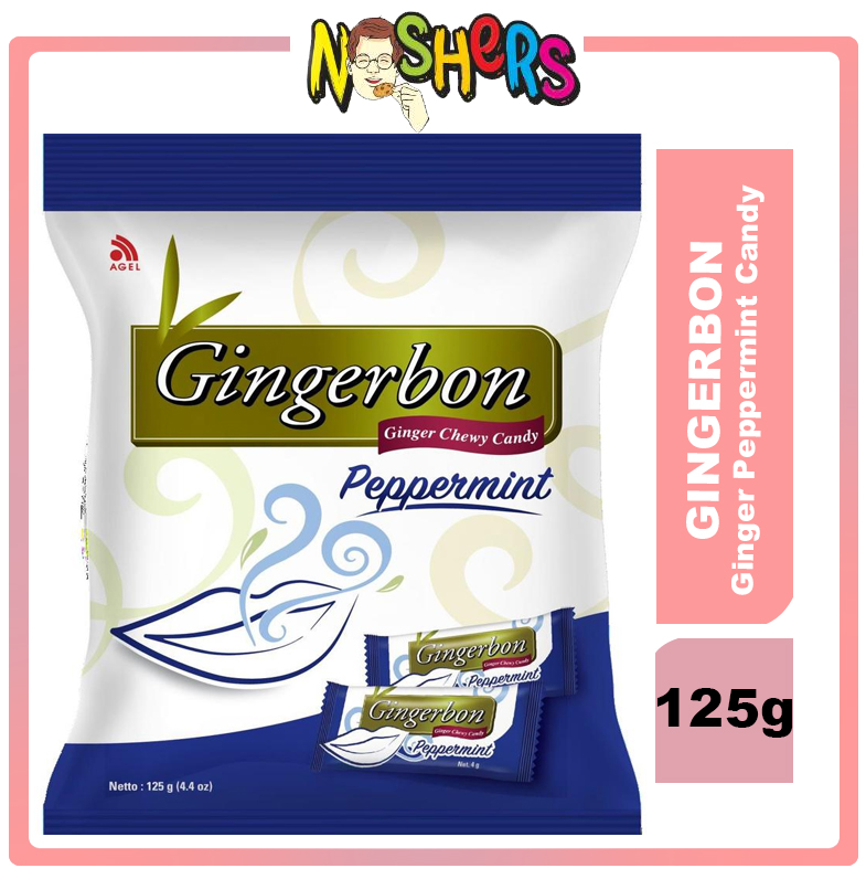 Noshers Gingerbon Ginger Candy New Flavor Peppermint & Honey Lemon ...
