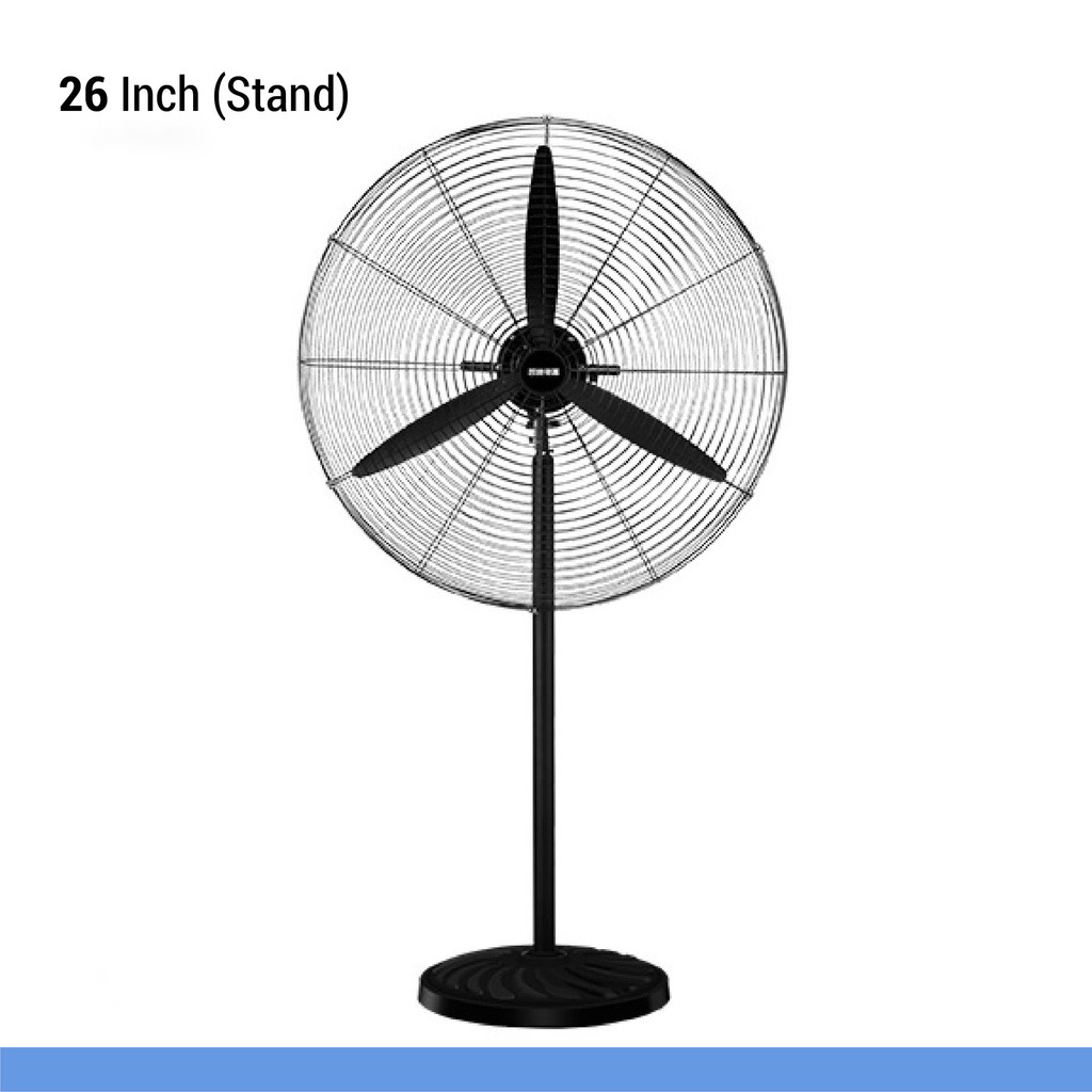 22 26 30 Inches Big Industrial Fan inverter Factory Stand Fan Heavy ...